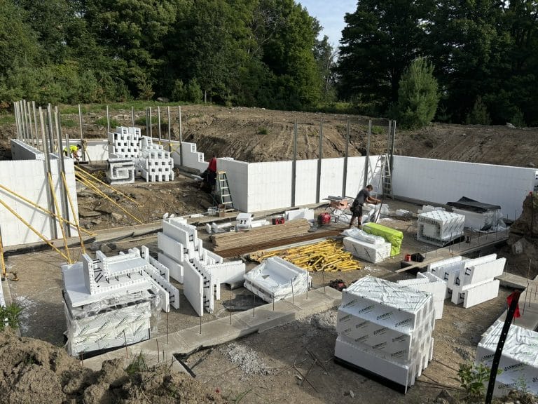 How Thick Are ICF Walls? - Element ICF