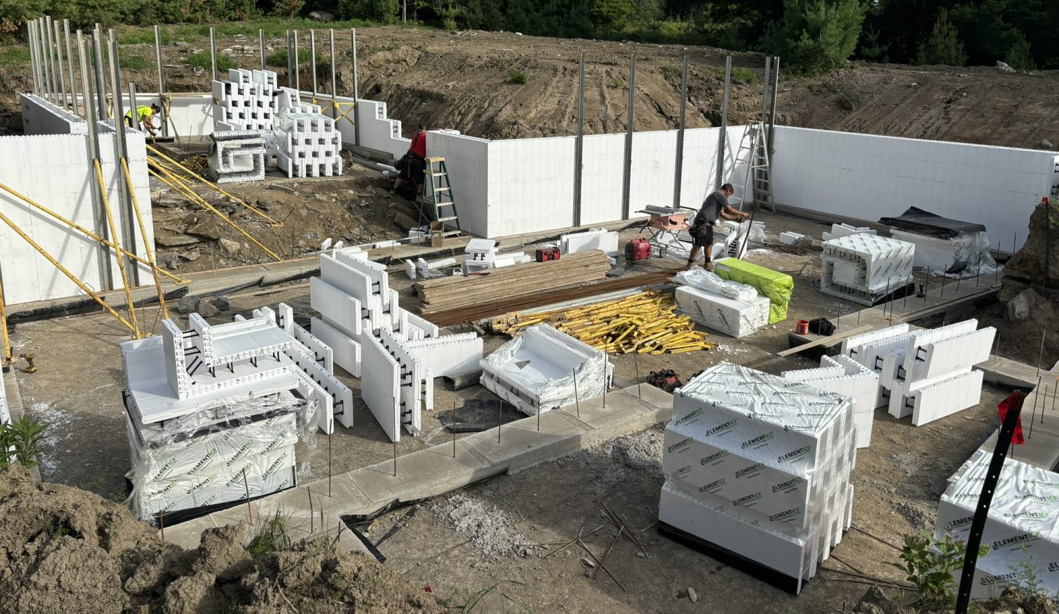 How to Build an Element ICF Foundation Step by Step